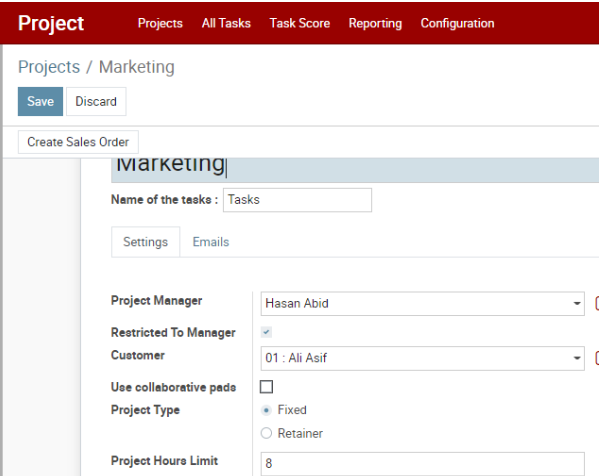 Project Contract Alerts