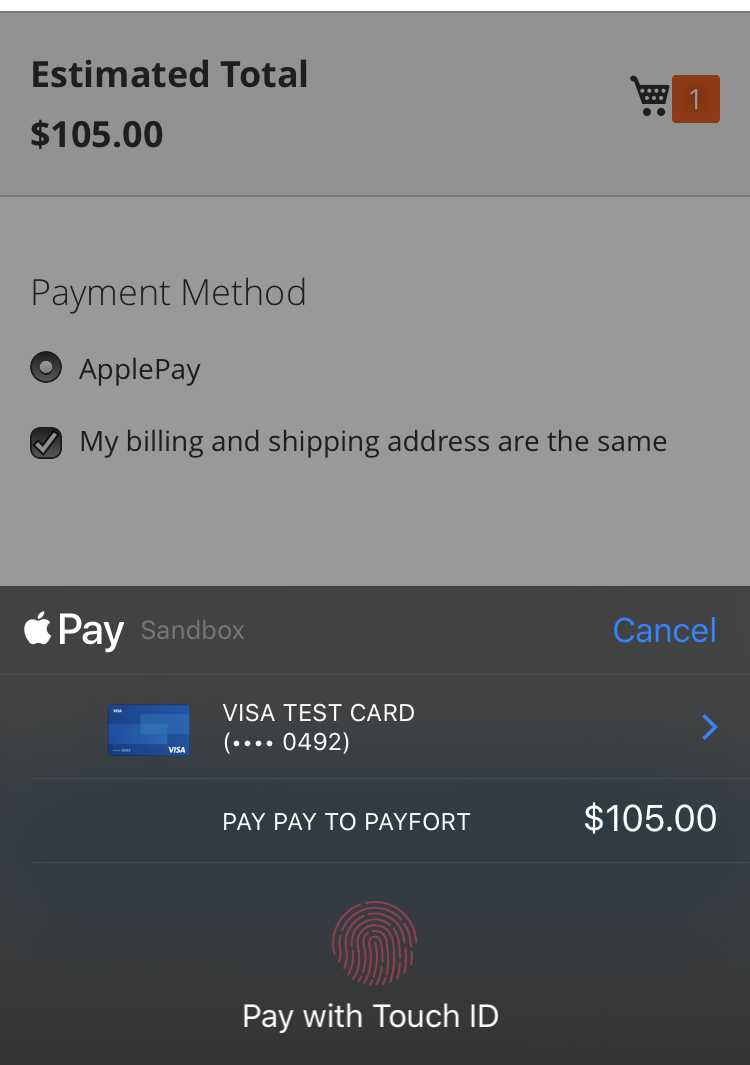 Payfort Apple Pay Magento 2 Extension